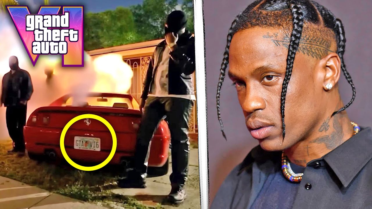 GTA 6 : TRAVIS SCOTT TEASE SA PRÉSENCE DANS LE JEU !? - YouTube