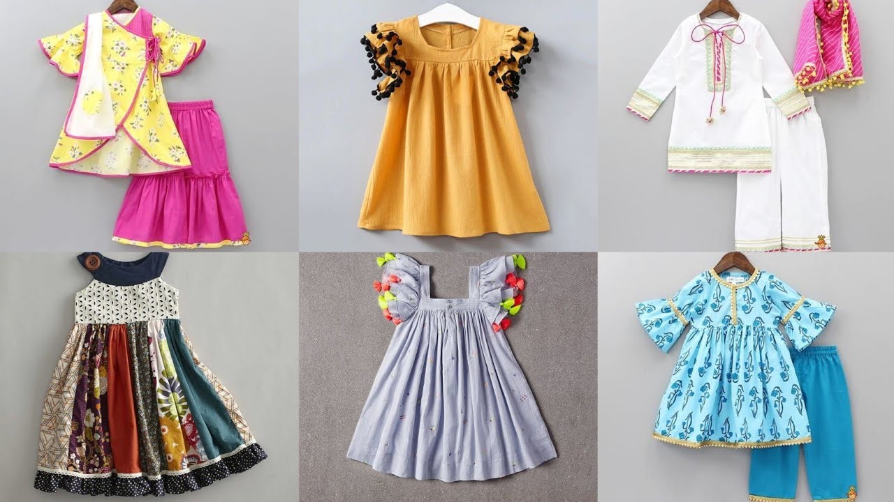 Stylish Desighner Little Baby Girls Dress Design || Kid's Desighner ...