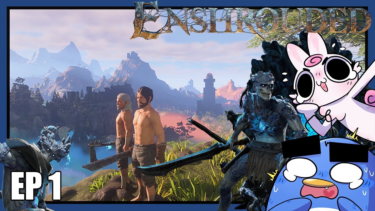 A SCARY LAND SHROUDED IN MYSTERY, CAN WE SURVIVE? (EP 1) Enshrouded ...