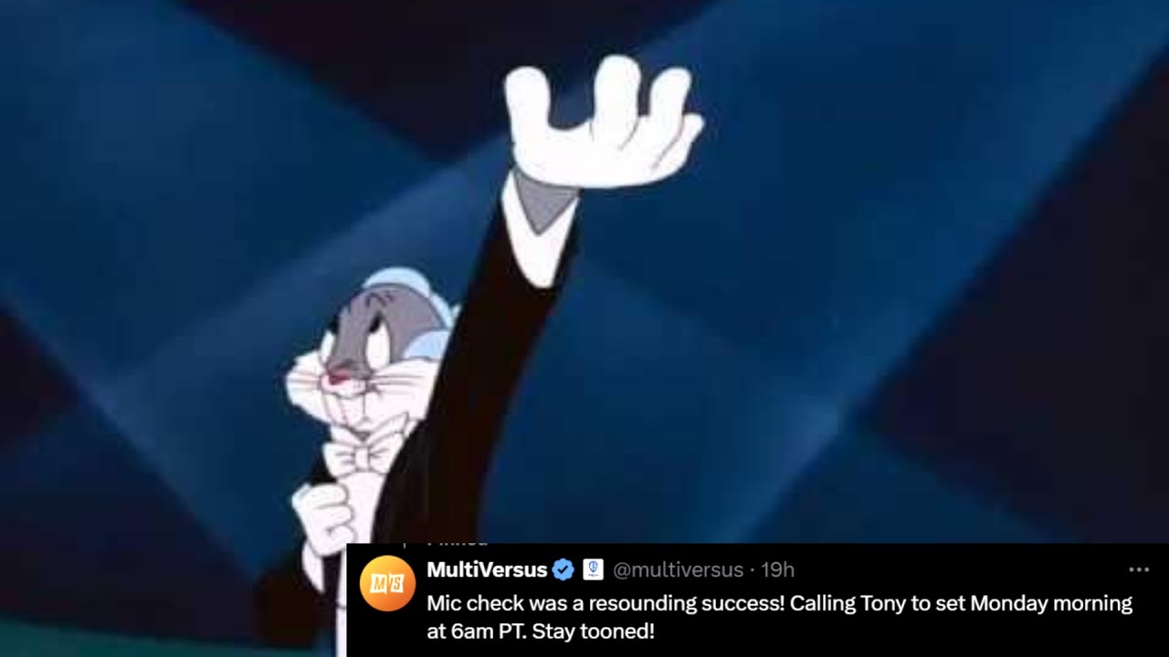 Multiversus announcement Monday! - Open beta Bugs Bunny 2v2s - YouTube