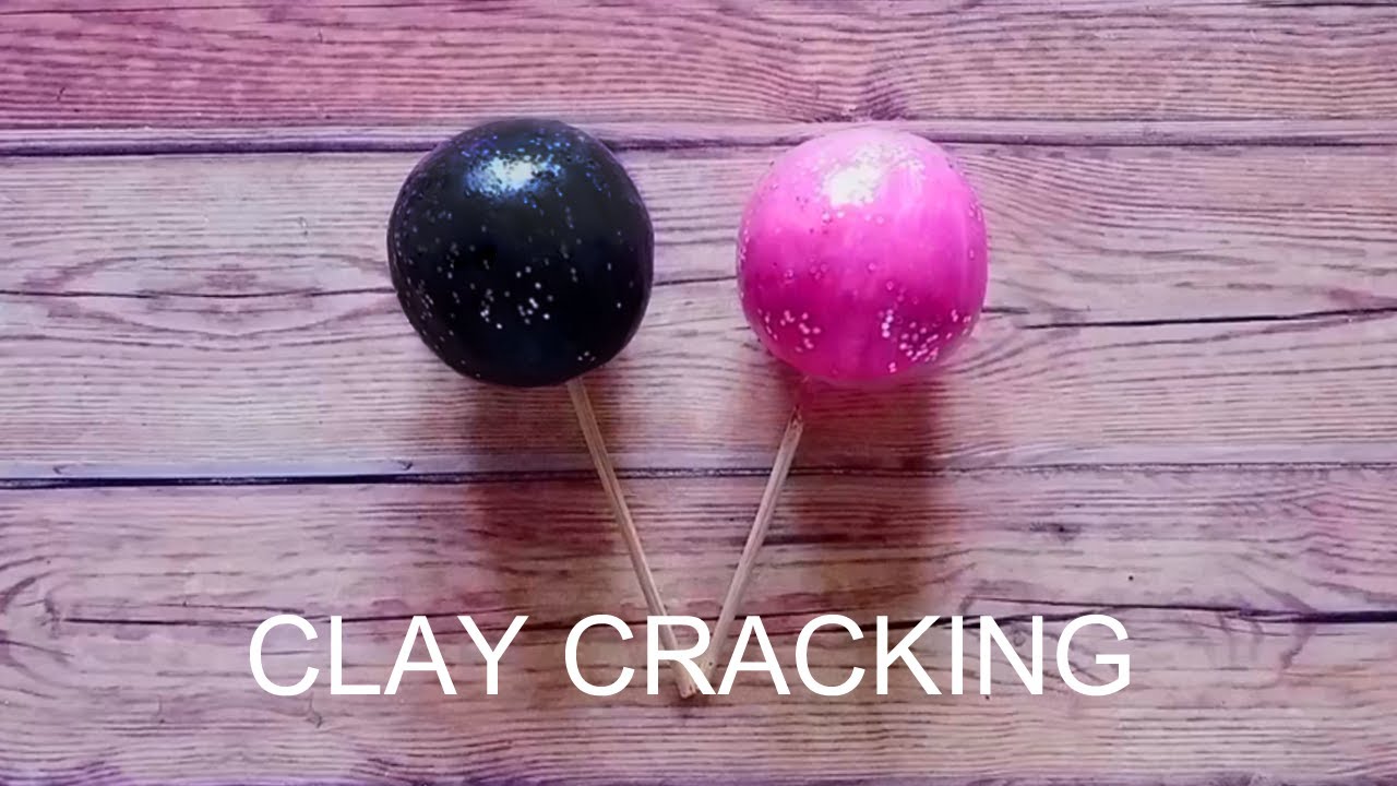 BLACKPINK Big Candy Balls clay cracking - YouTube