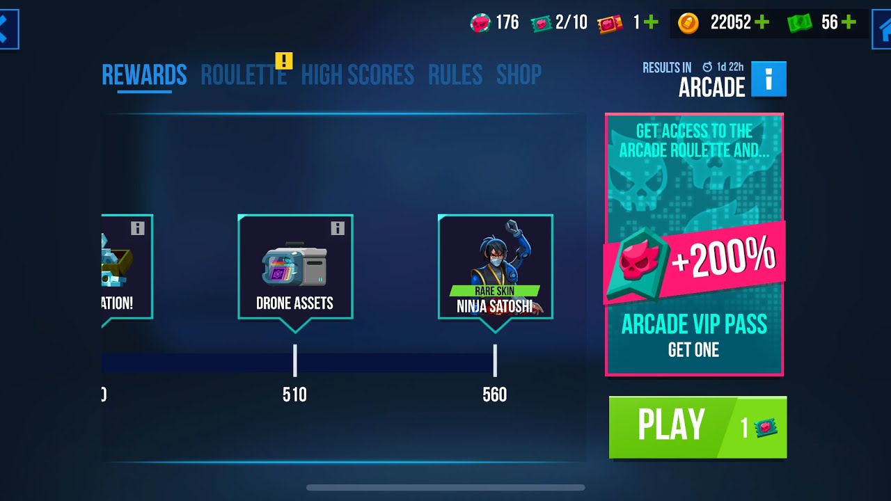 How To Maximize Rewards From Arcade - Bullet Echo (best mobile game ...