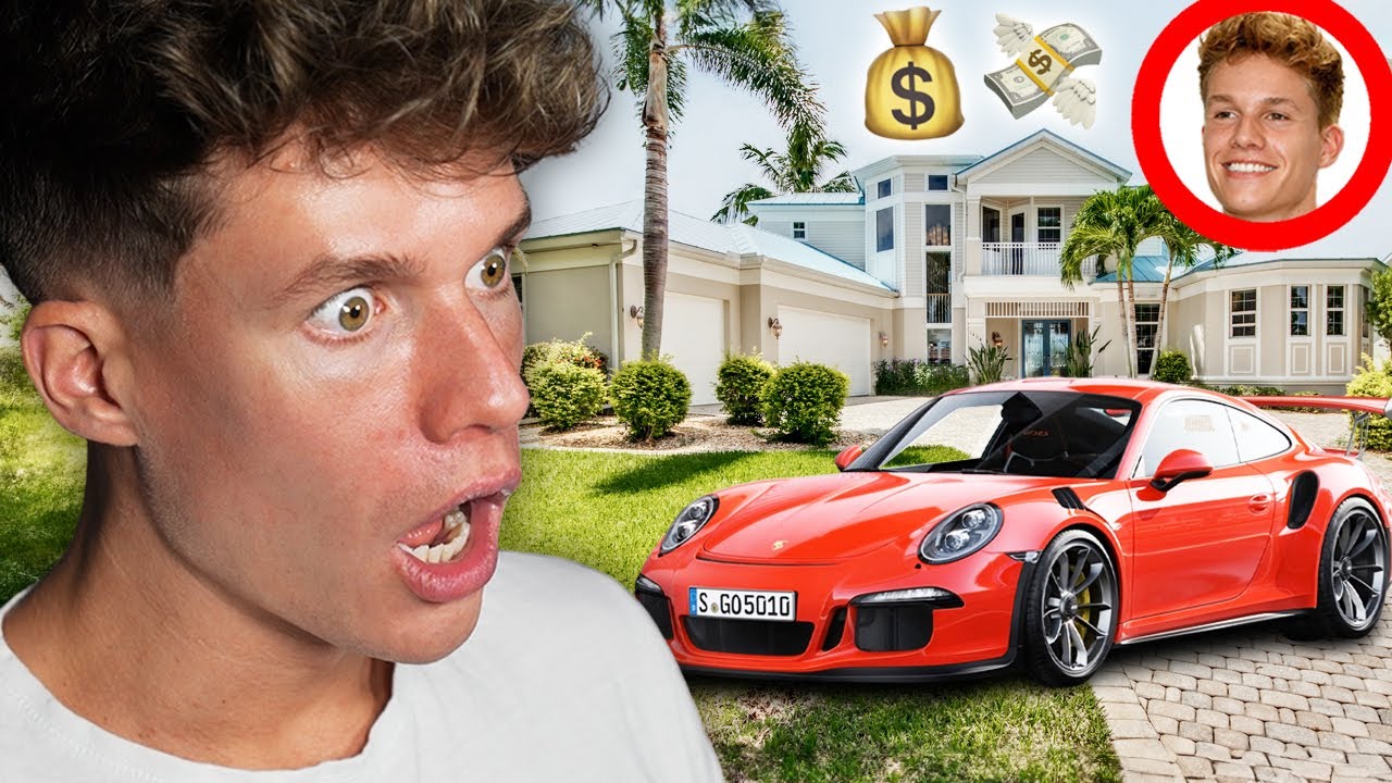 SO LUXURIÖS WOHNT LASERLUCA 😳 - YouTube