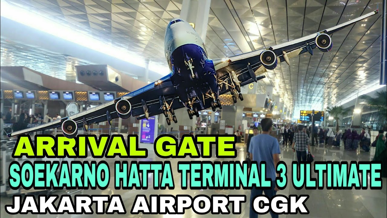 Terminal 3 Ultimate Bandara Soekarno Hatta-Lobby Kedatangan ...
