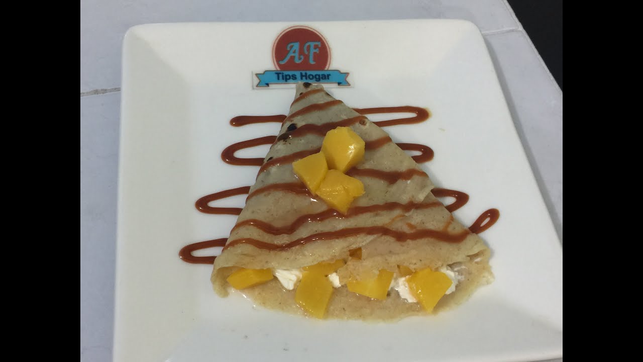 como preparo la harina para crepas para vender - YouTube