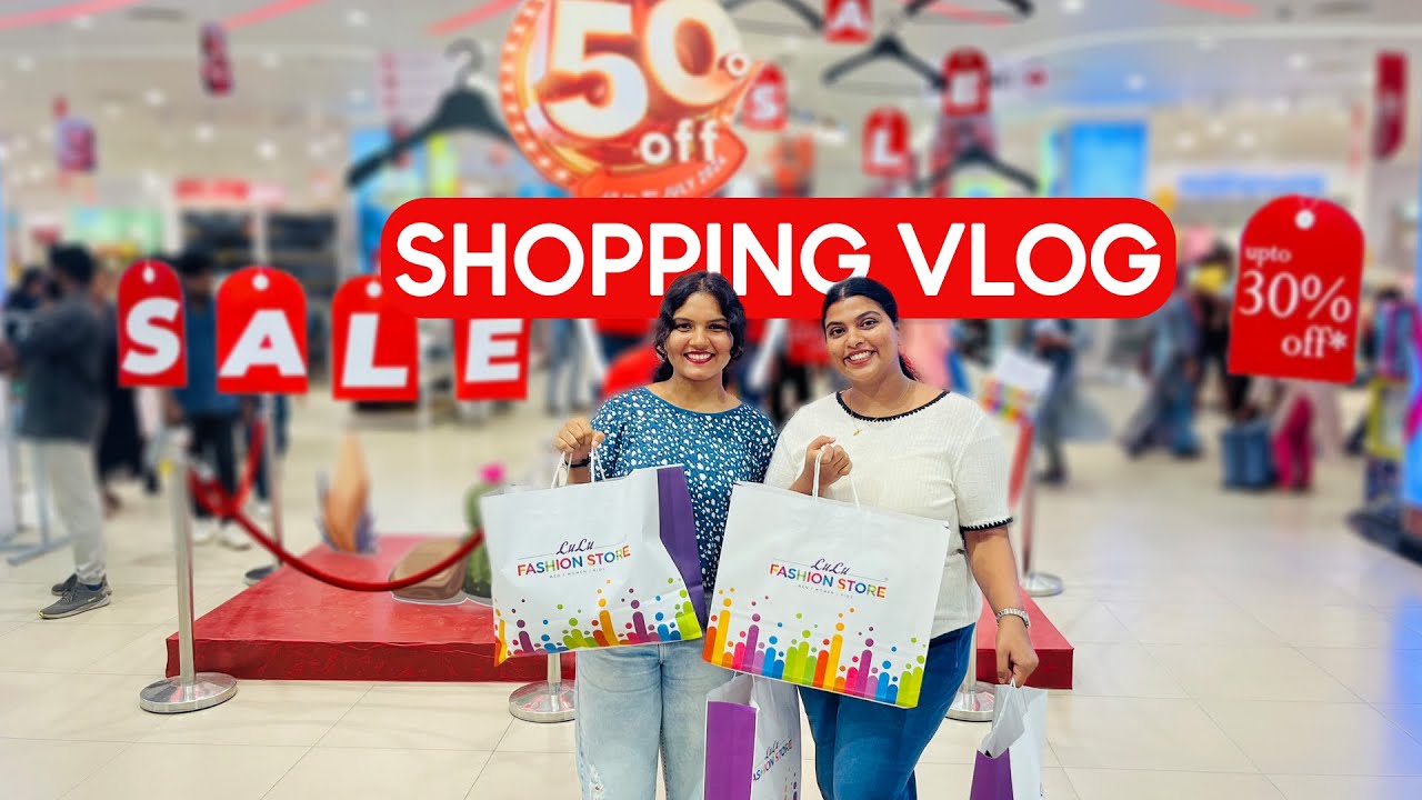 SHOPPING VLOG😍🛍️| LULU MALL TVM | RESHMA PILLAI - YouTube