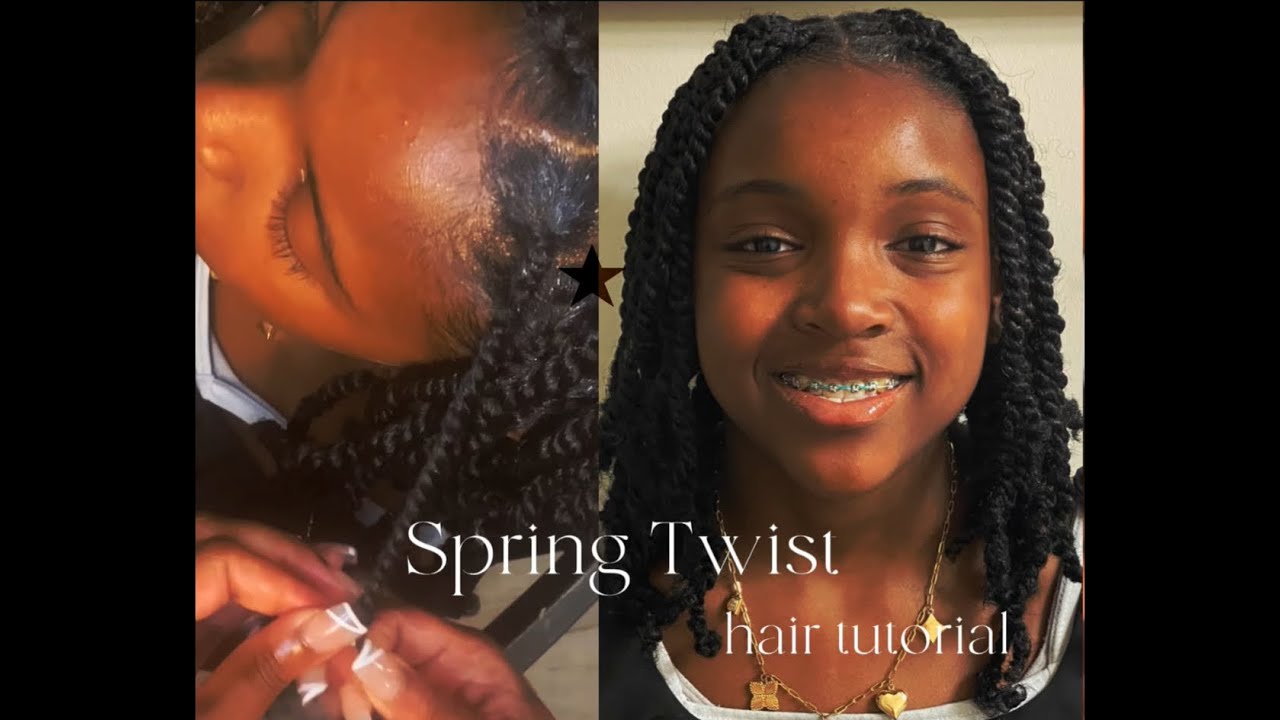 Spring Twist | ft Outre Spring Twist Hair | Protective Hairstyle # ...