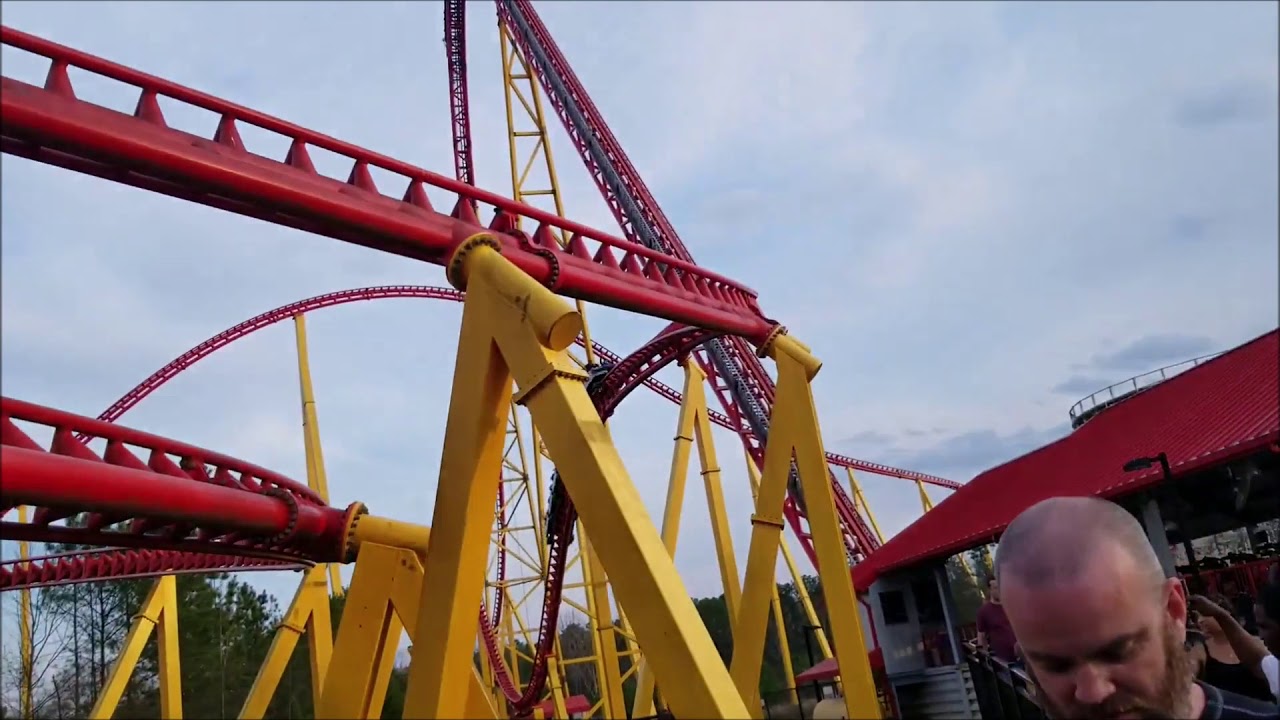 Intimidator 305 Off Ride Kings Dominion - YouTube