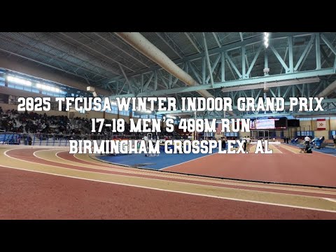 2025 TFCUSA WINTER INDOOR GRAND PRIX, (12-07-25) Brian Rivas Jr. 49.92 ...