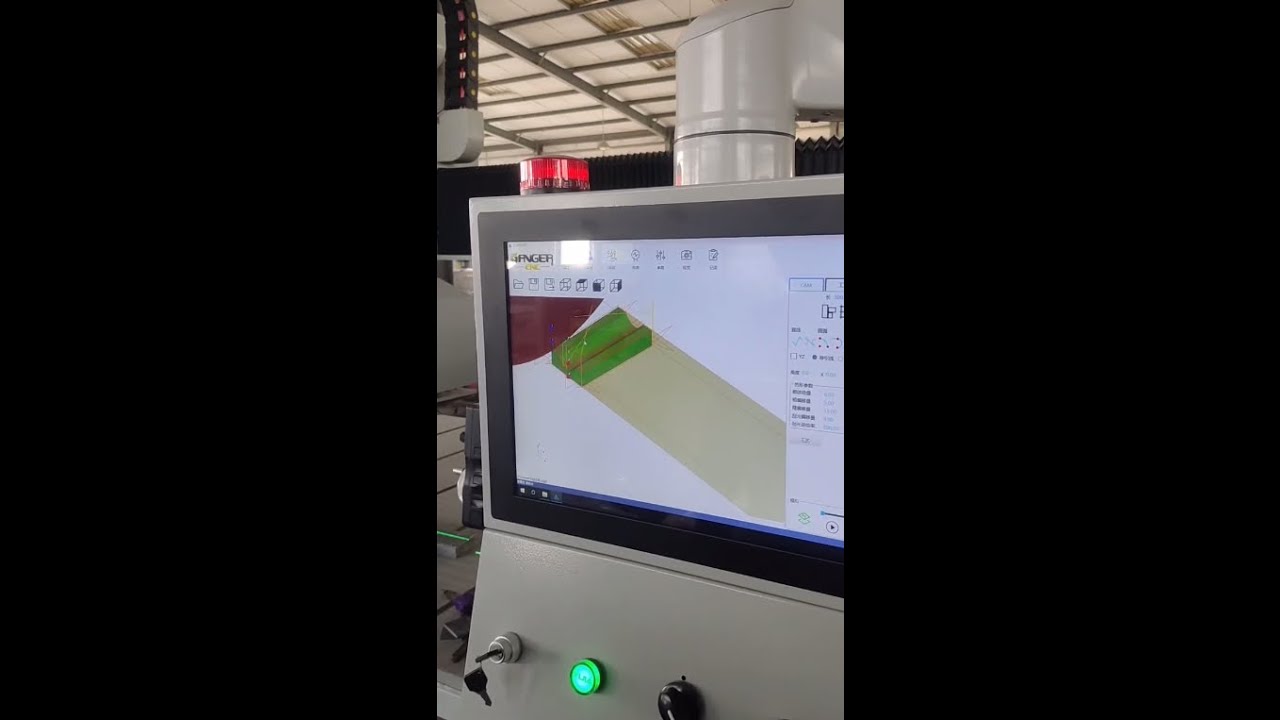Profiling/Milling (CAM drawing, and Simulation) - YouTube
