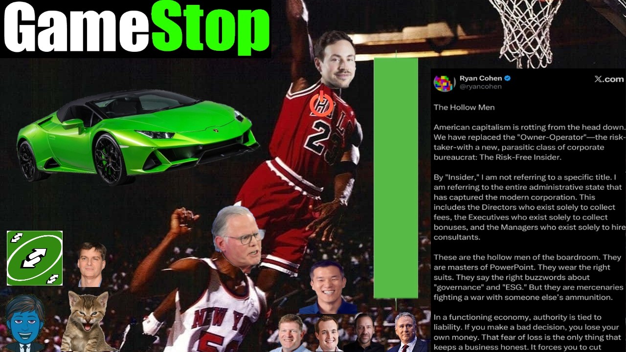$GME GAMESTOP CEO RYAN COHEN TWEET THE HOLLOW MEN - YouTube