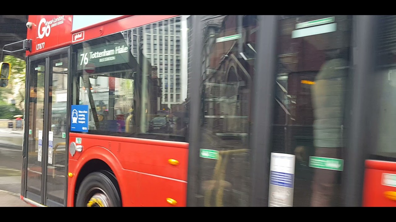 Here is the 76 bus in London Waterloo Saturday 2 September 2021 - YouTube