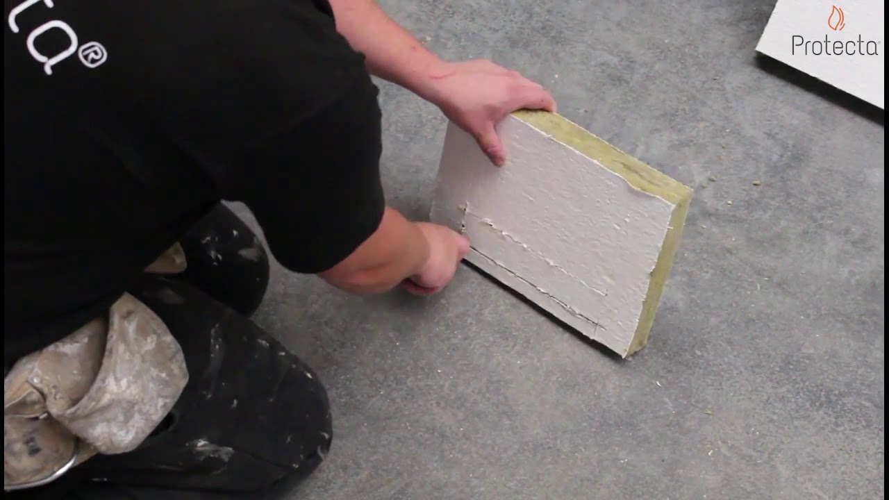 Protecta FR Acrylic Protecta Coated Boards - kábeltálca szerelése ...