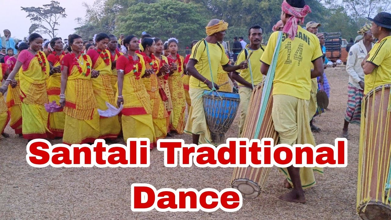 Santali Traditional Dance !! santali Football Market !! Vlg - YouTube