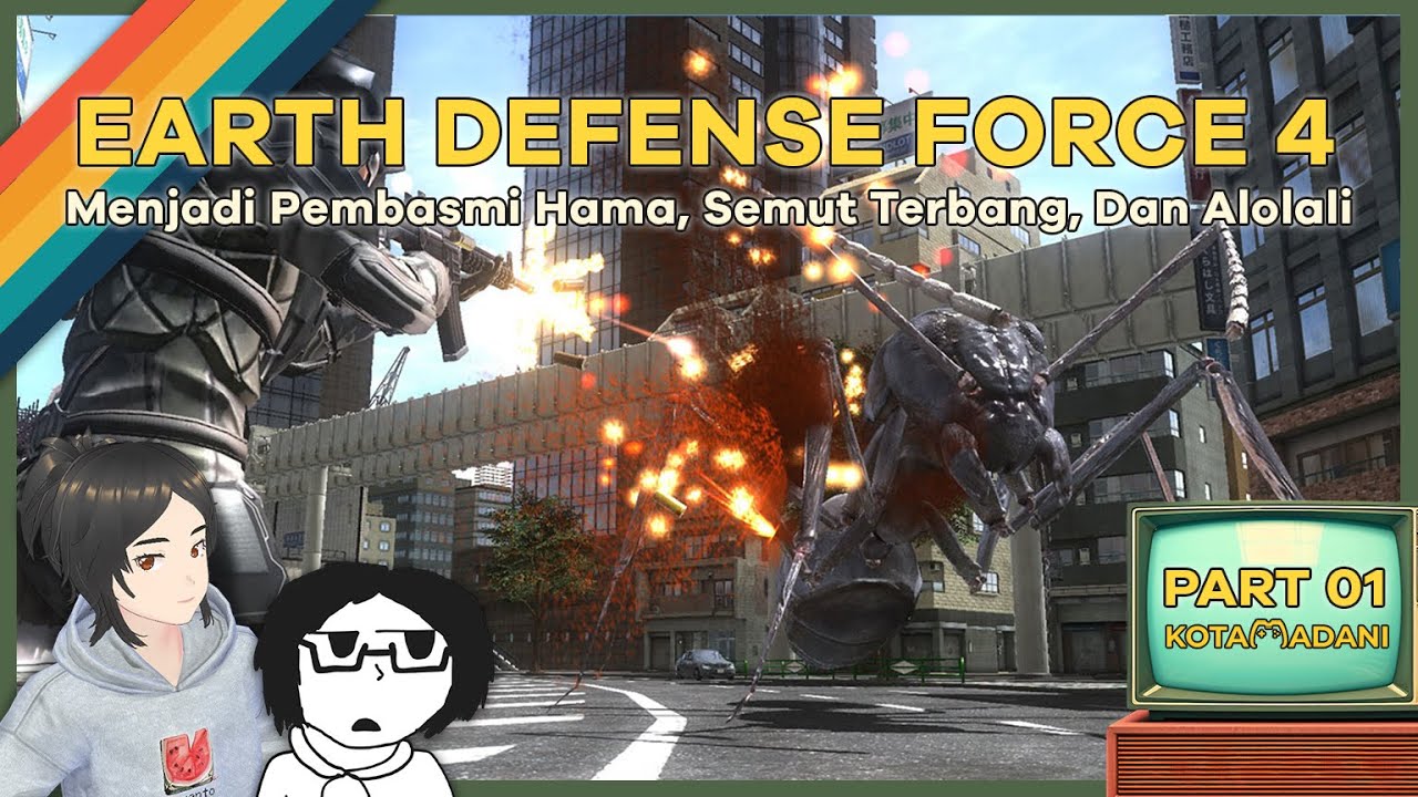 [1] Pov Jadi Kapur Magic Pembasmi Semut [EARTH DEFENSE FORCE] - YouTube