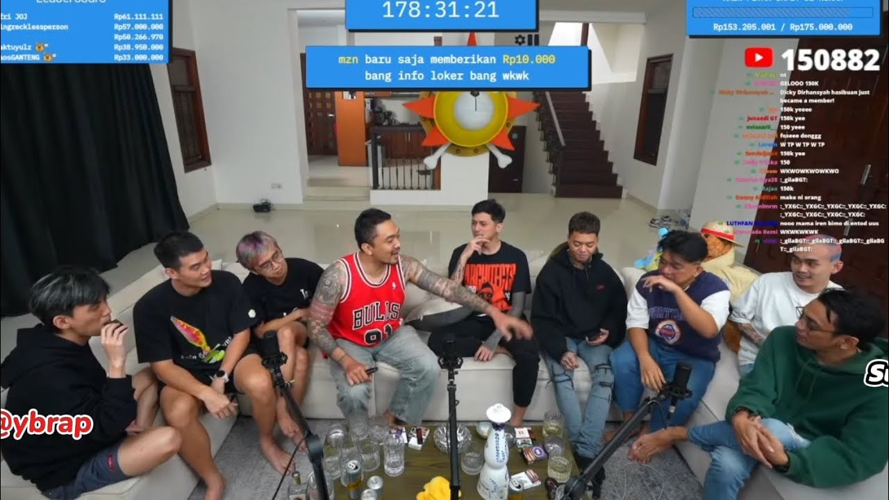 KETIKA LIVE REZA ARAB KEDATANGAN UUS DAN BIMO @ybrap - YouTube