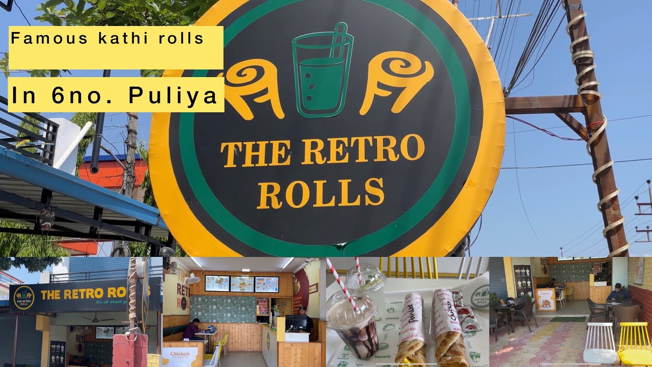 The retro rolls famous kathi rolls ||Dehradun food vlog - YouTube
