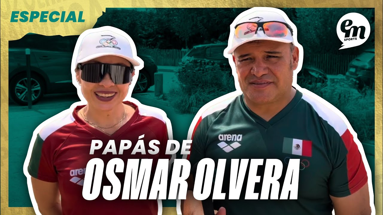 Papás de Osmar Olvera reaccionan a la medalla de plata en Juegos ...