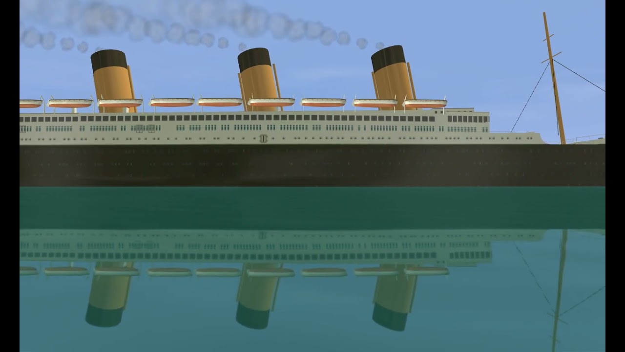 RMS Titanic in Trainz - YouTube