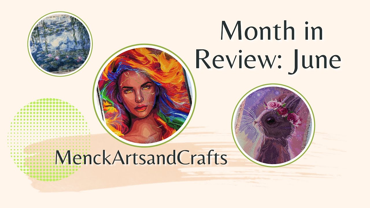 June Month in Review - Six Finishes Plus Paintgems and Blingy Coasters ...