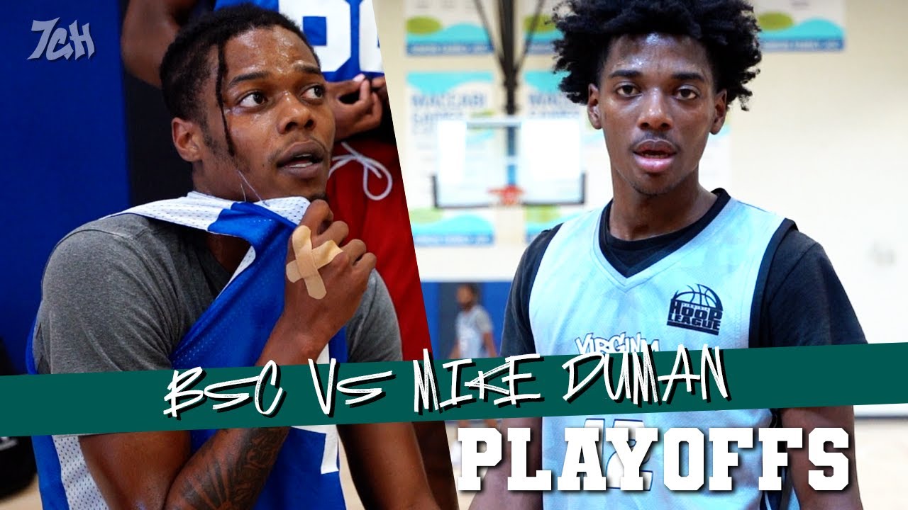 College Hoopers Go Round Two in Playoffs!! | BSC vs Mike Duman | VA ...