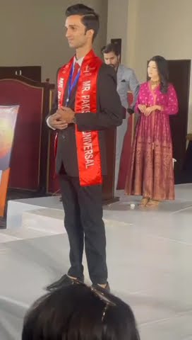 My First Walk as Mr. Pakistan Universal 2024 - YouTube