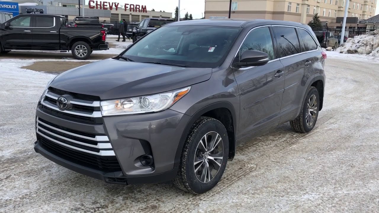 2018 Toyota Highlander LE Review - YouTube