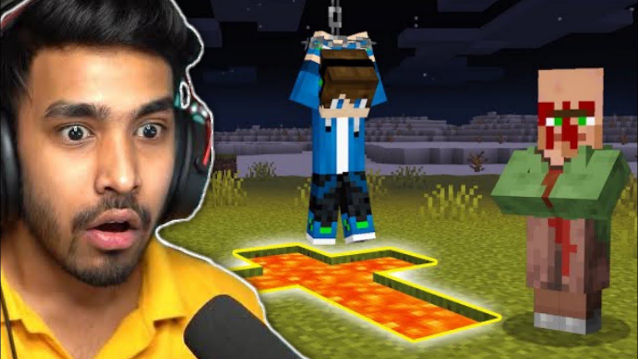 The _Origin_Of_the_blood_villager | 😱 Minecraft Scary BLOOD VILLAGER ...