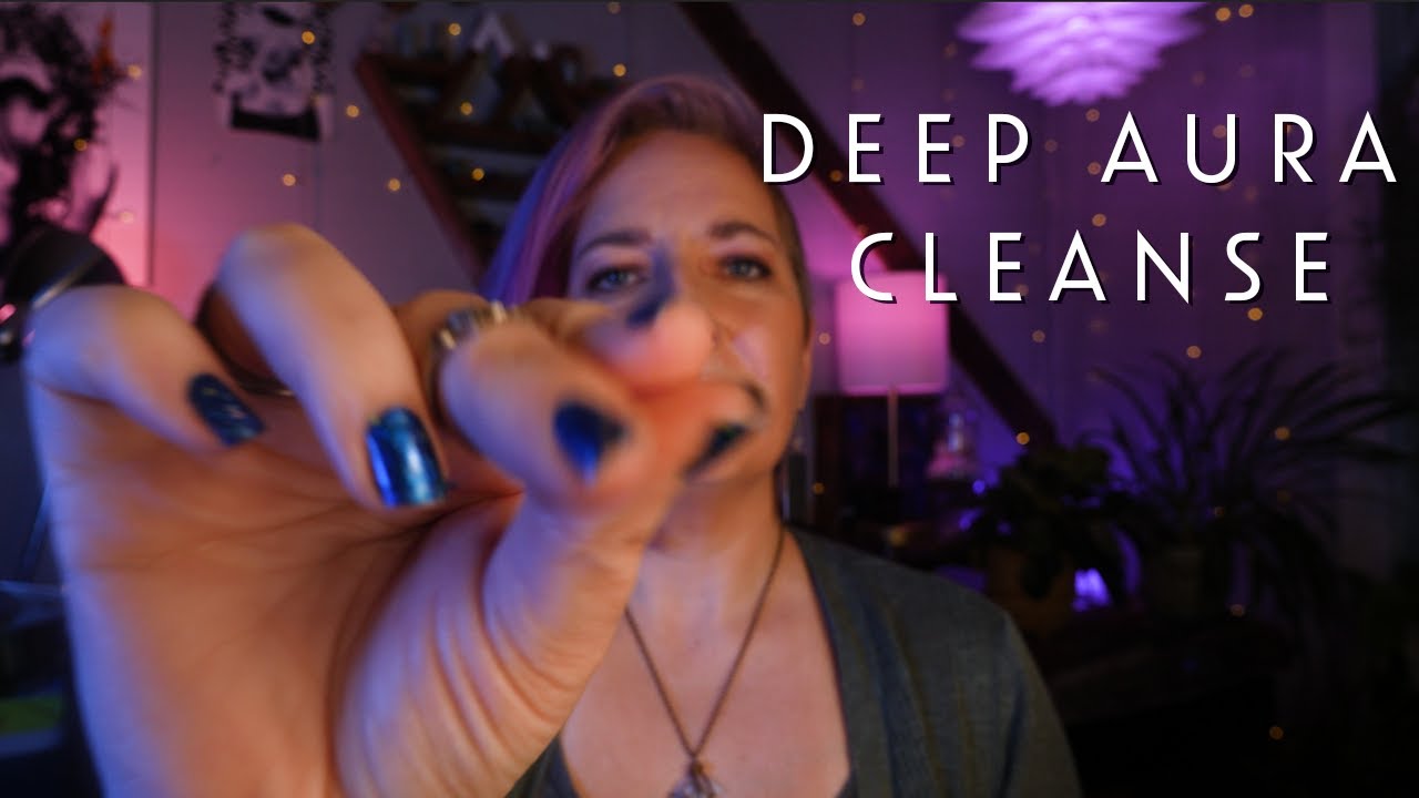 Aura Cleanse & Brushing - ASMR Reiki Negative Energy Cleanse - Brushing, Plucking, Pulling ...