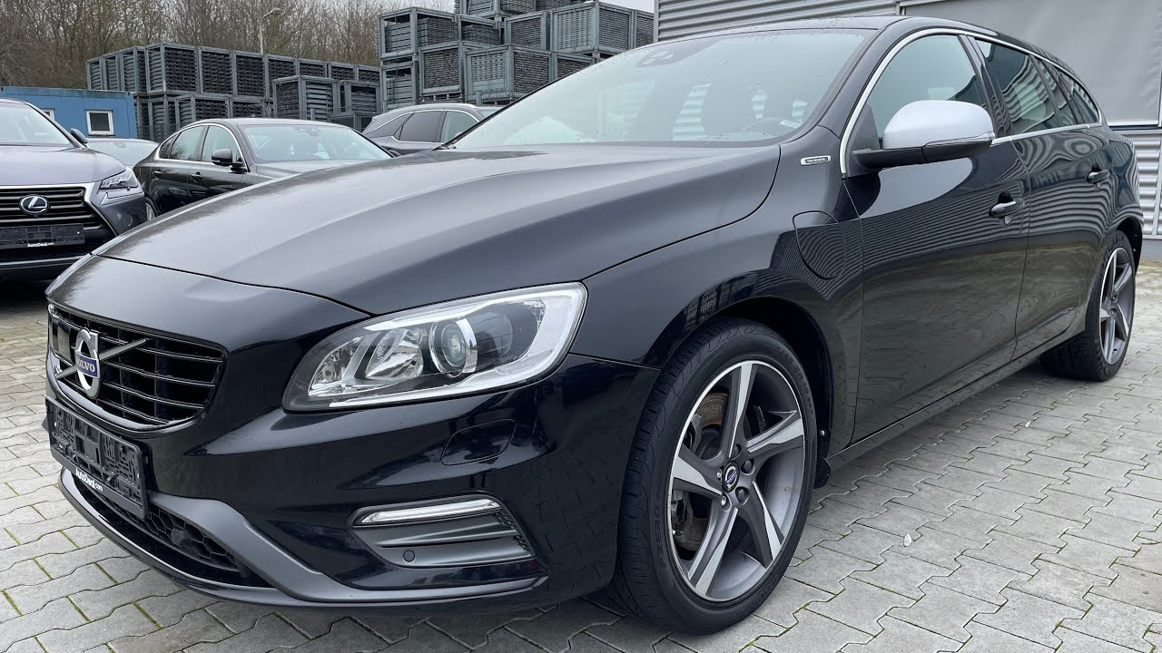 Volvo V60 D6 AWD Twin Engine R-Design Plug-in hybrid - YouTube