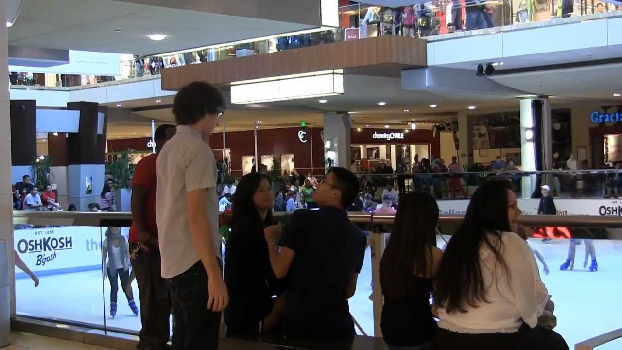 Tapping People's Shoulders and Doing Nothing - YouTube