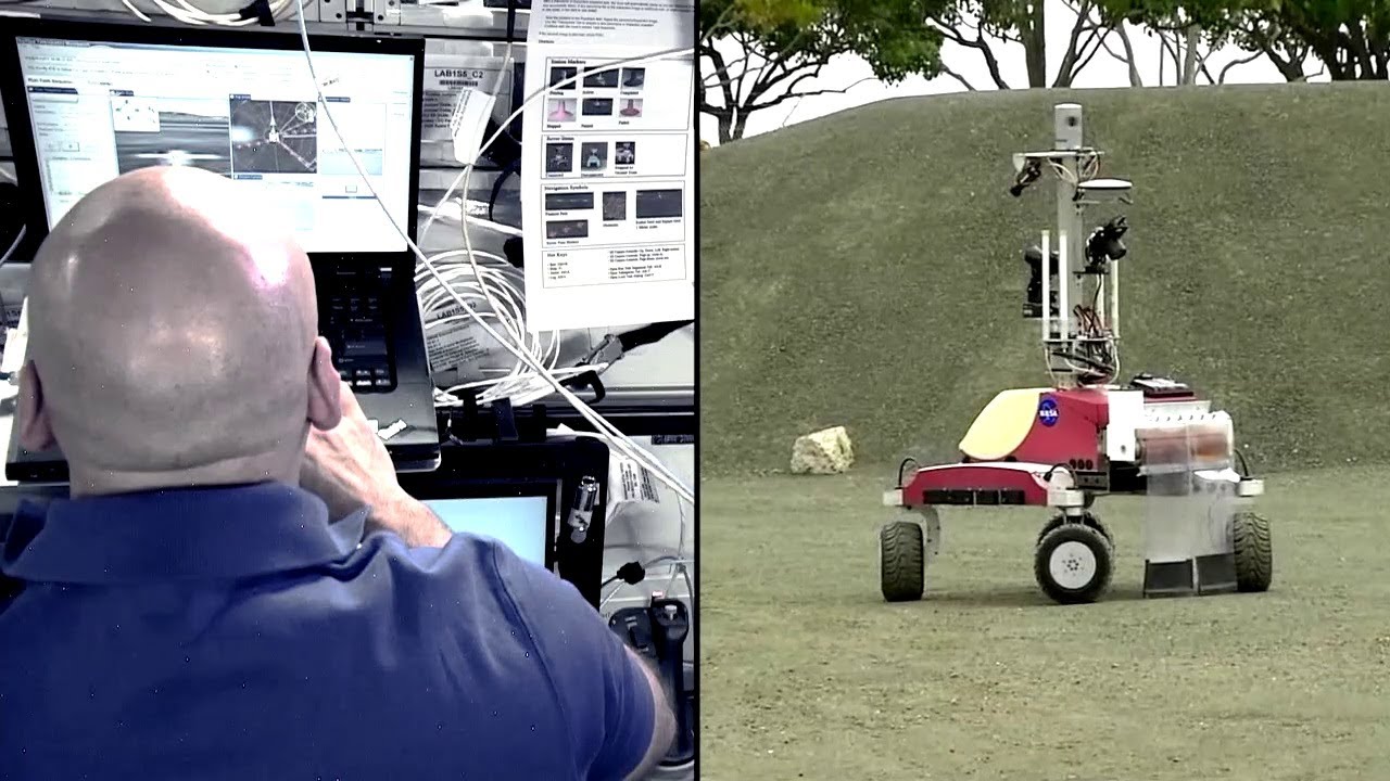 Space-Earth robotics - YouTube