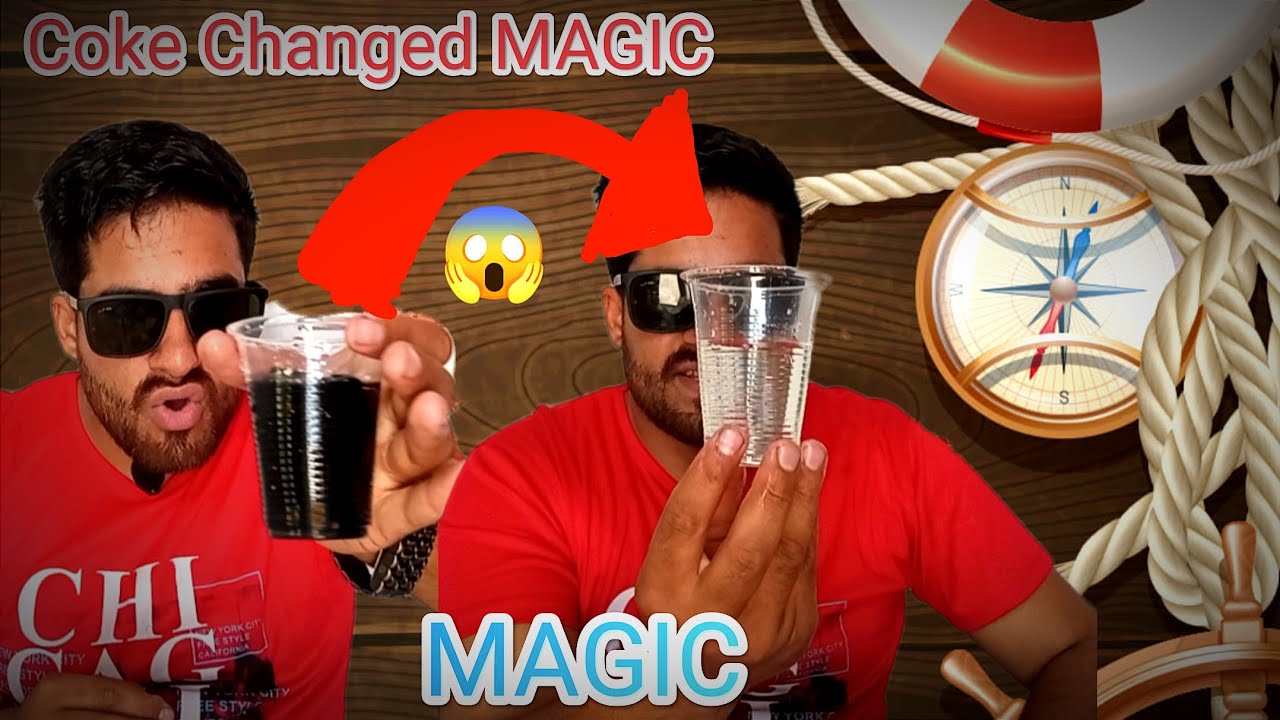 Coke Convert Water Magic | Simple Magic Tricks | PakFamousMagic - YouTube