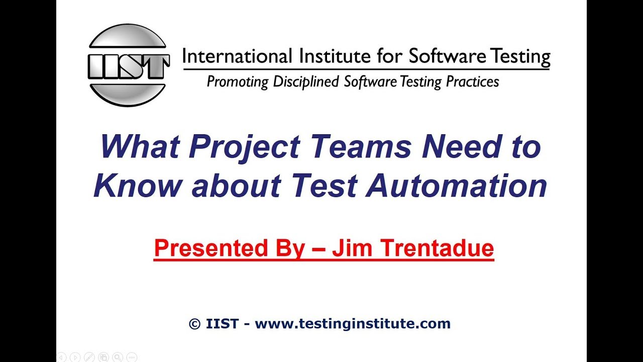 Software Testing Training | What Project Teams Need to Know about Test ...