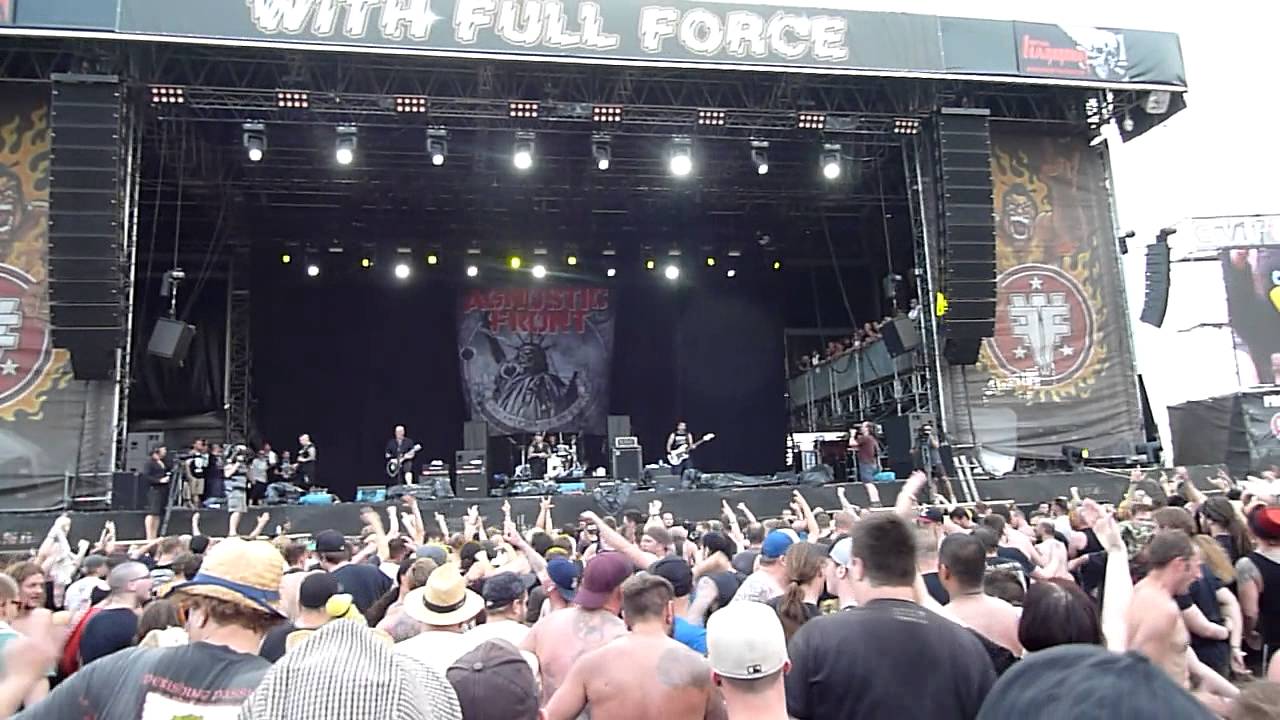 AGNOSTIC FRONT live WITH FULL FORCE Festival 2015 - YouTube
