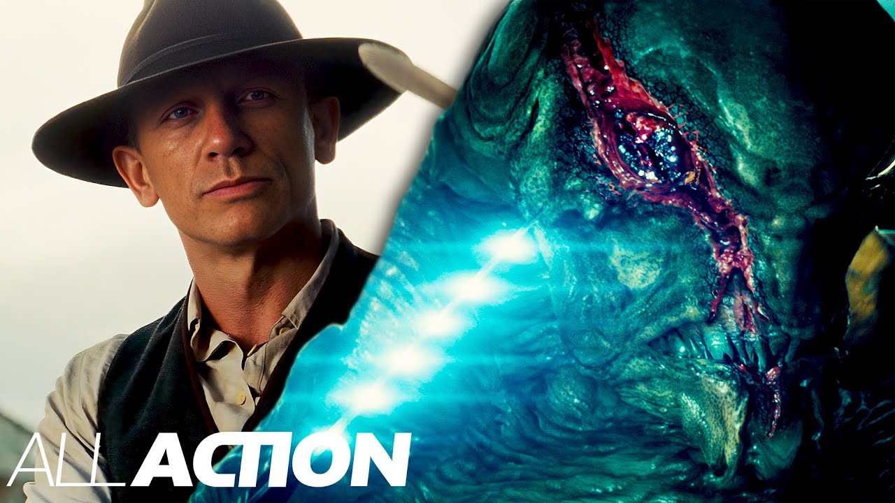 Defeating The Alien Invaders (Final Battle) | Cowboys & Aliens (2011 ...