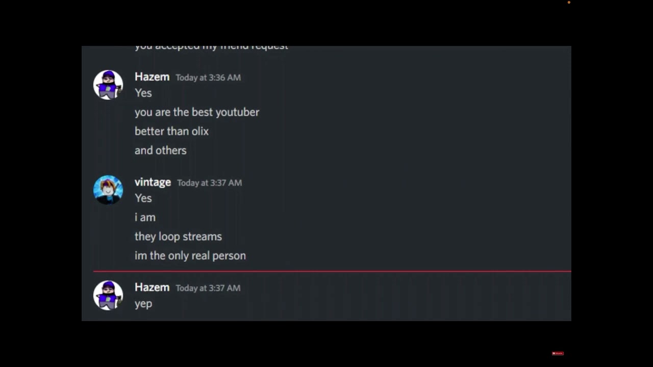 Hazem showed his face to his YouTuber - YouTube