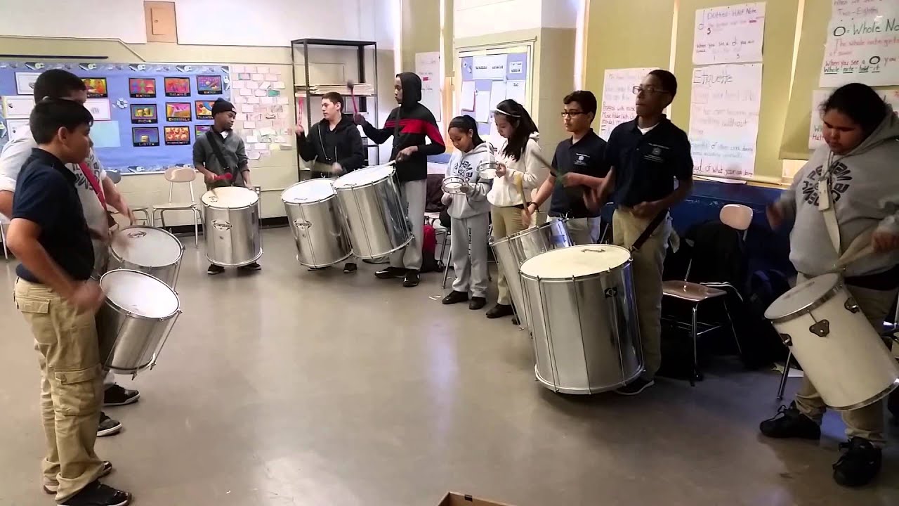 Pelham Academy Samba - Maracatu - YouTube