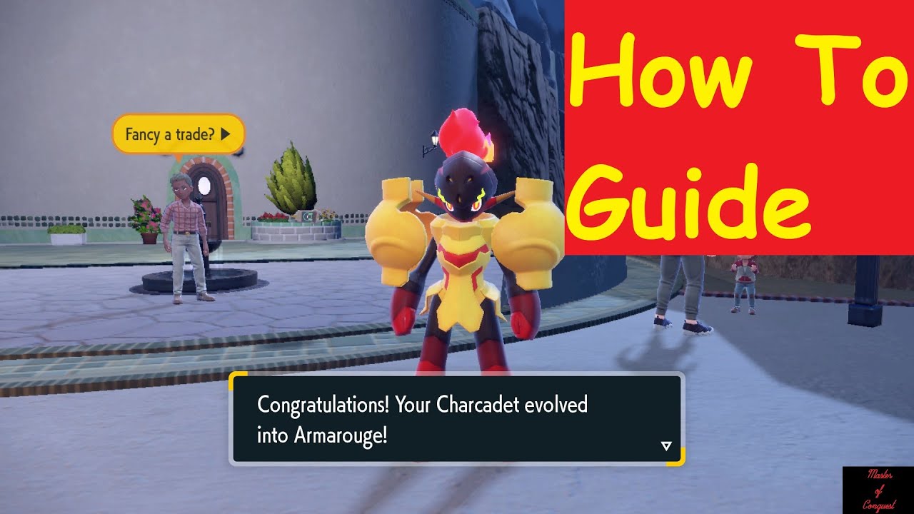 How To Guide - Pokemon Scarlet/Violet - Evolving Charcadet - YouTube