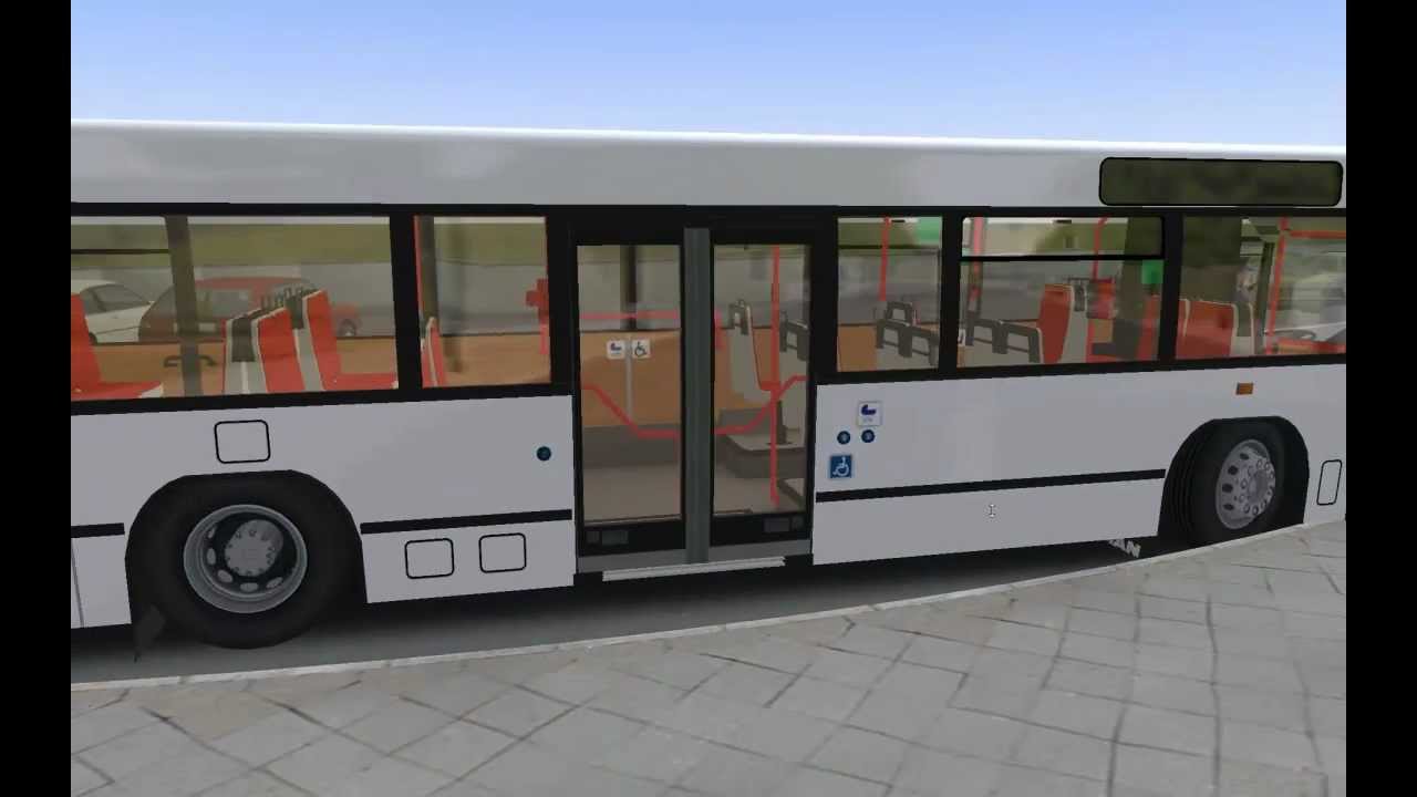 MAN NL202 Drucklufttüren V1.1 - YouTube