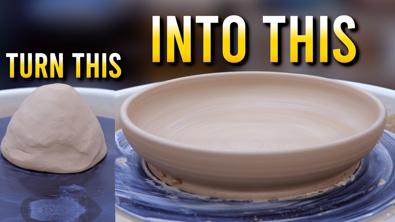 I found the FASTEST way to throw a platter (Platter Tutorial) - YouTube