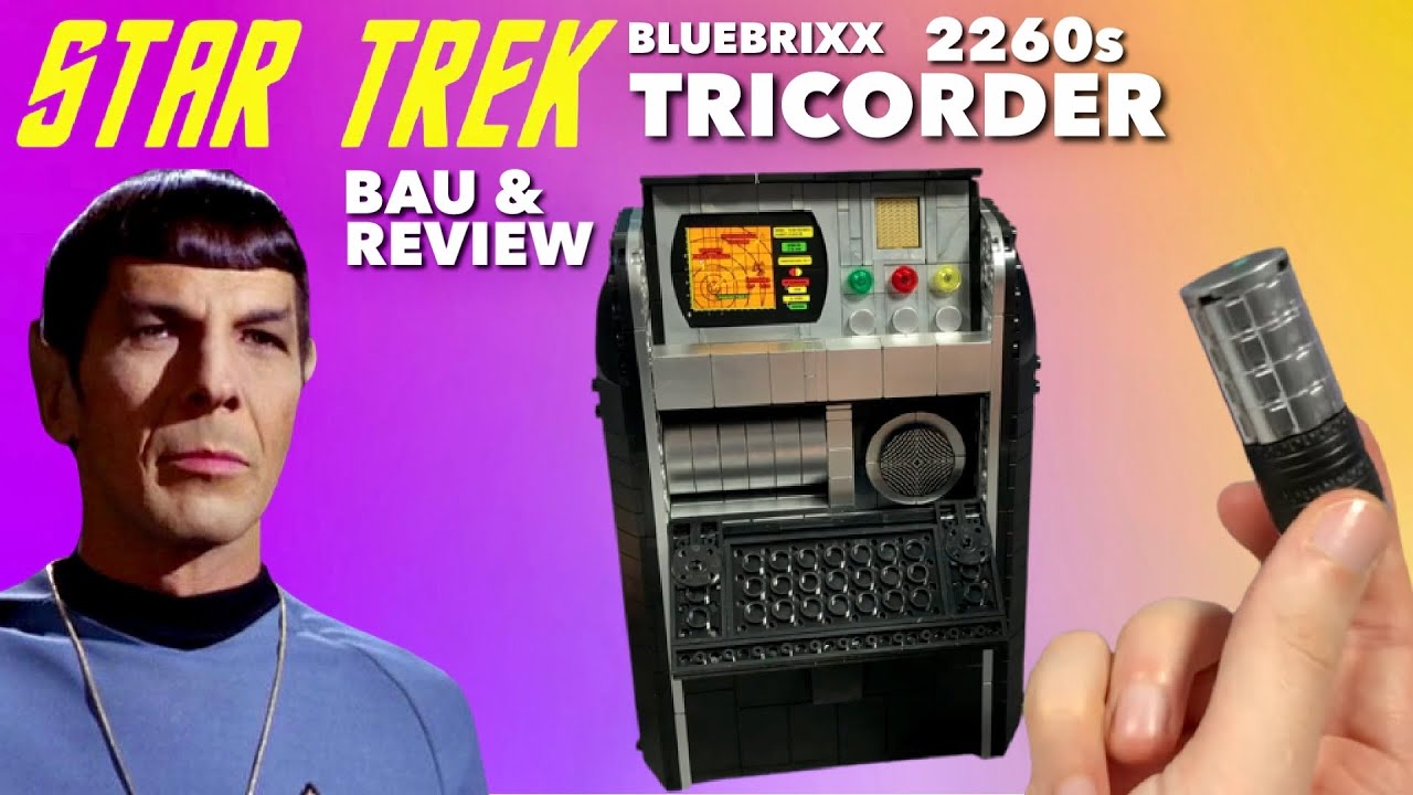 Bluebrixx Star Trek TOS Tricorder von Spock - YouTube
