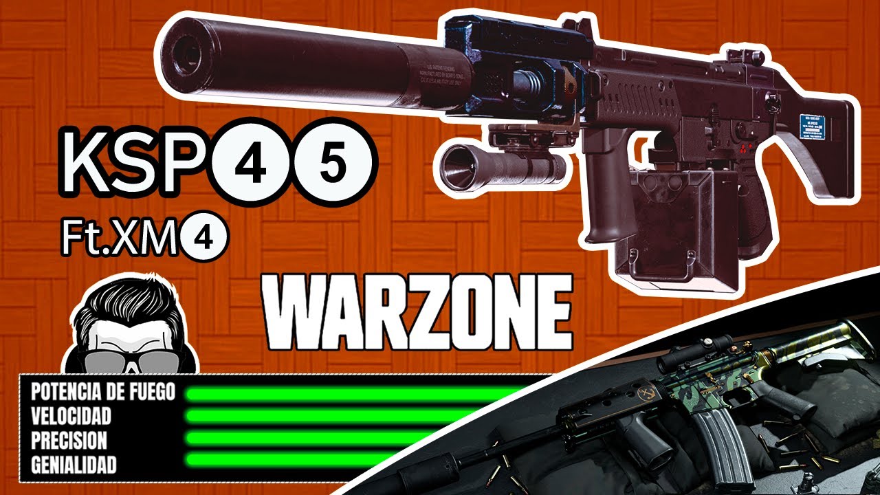 LA MEJOR CLASE DE LA KSP 45 EN WARZONE | KSP45 SUBFUSIL WARZONE | CALL ...