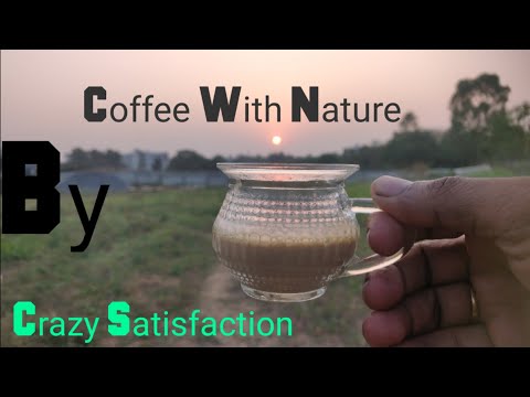 Sunrise Coffee With Sunset #coffewithnature#coffeetime #familytime #outdoorlife Crazy Coffee