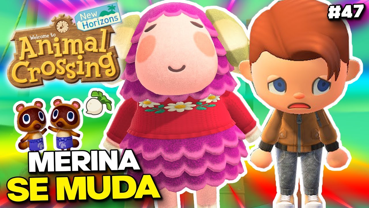 MERINA SE MARCHA DE MIAMI + VENDEMOS NABOS | ANIMAL CROSSING NEW ...