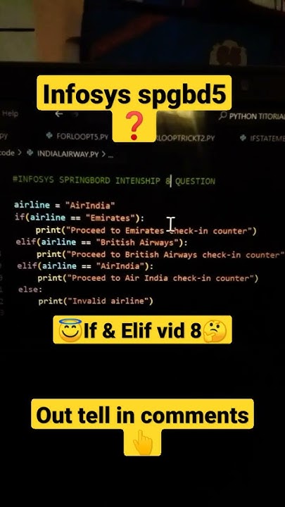 What is give Output of this code // If //Elif & Else🤔 #shorts #coding #python #if #break - YouTube
