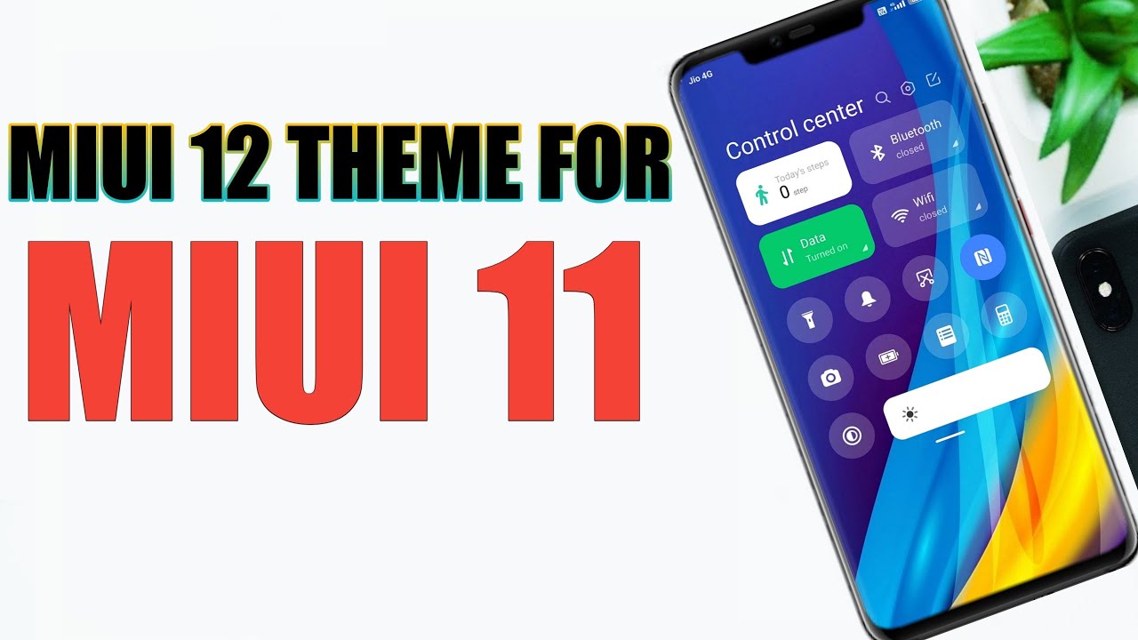 Get Miui 12 Look And Features In Miui 11 | Control Center | Best Theme ...