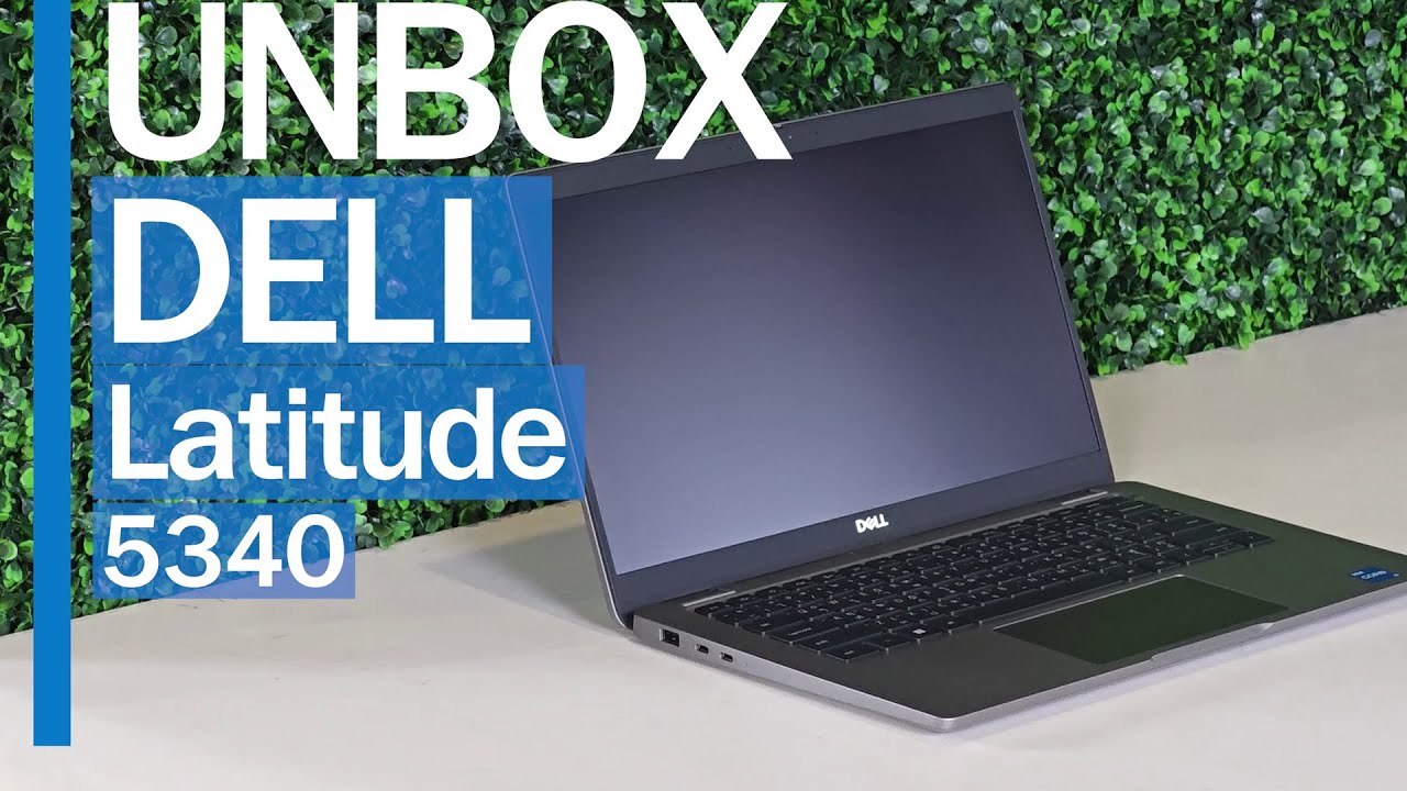 แกะกล่อง DELL Latitude 5340 Unbox - YouTube
