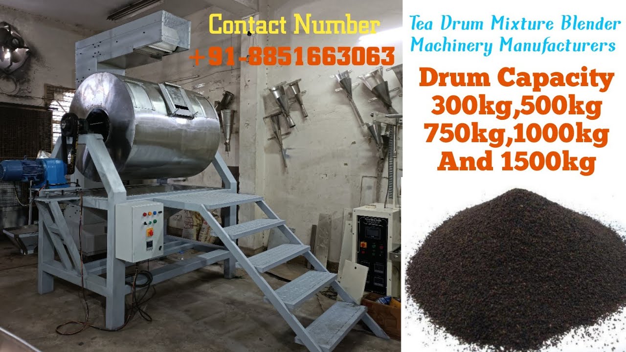 Automatic tea blender machinery manufacturers,tea mixture machine ...