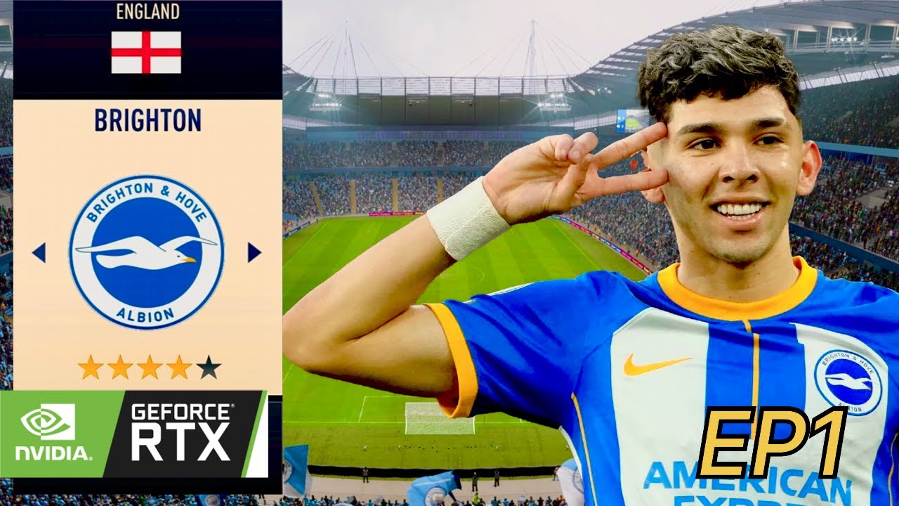 Brighton Rebuild EP1 | FIFA 23 Career Mode - | Gunning For Europe - RTX ...